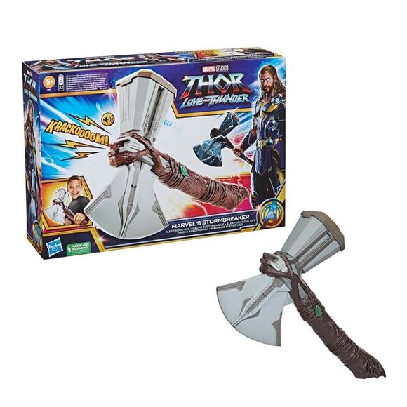 Hasbro | Accents | Thor Love And Thunder Stormbreaker Electronic Axe ...